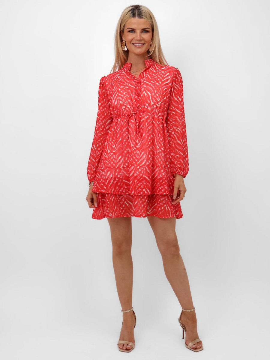 Kate & Pippa Latina Mini Dress - Coral– Boutique Ladybelle Abbeyleix